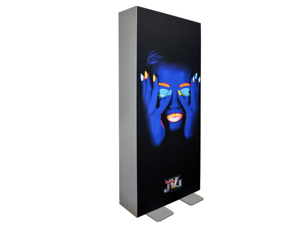 Single/DOUBLE-SIDED Backlit Exhibit Wall - Just Vision It