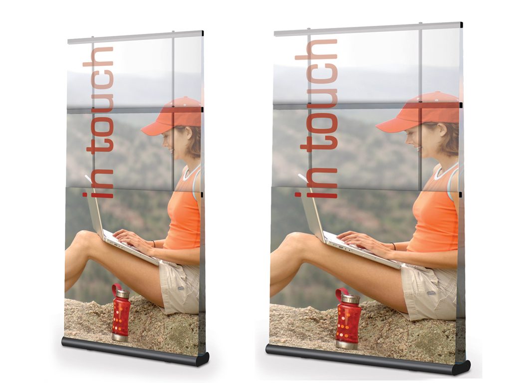 Deluxe Roll Up 33×88 - Just Vision It